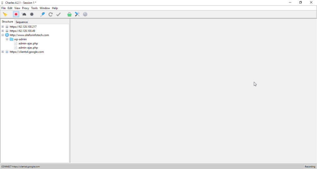 How To Record Logs With Charles Proxy On Windows - InfoTechSite